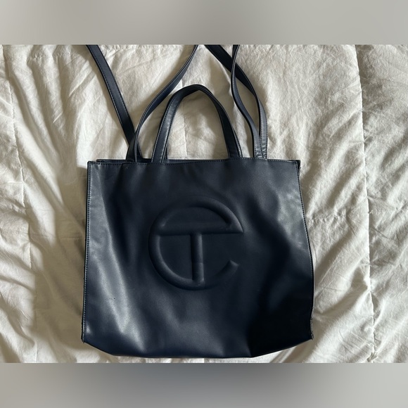 Telfar | Bags | Telfar Medium Shopper Navy | Poshmark